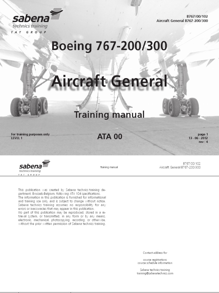 B767 200-300 - Airplane General | PDF | Airplane | Aerial Refueling