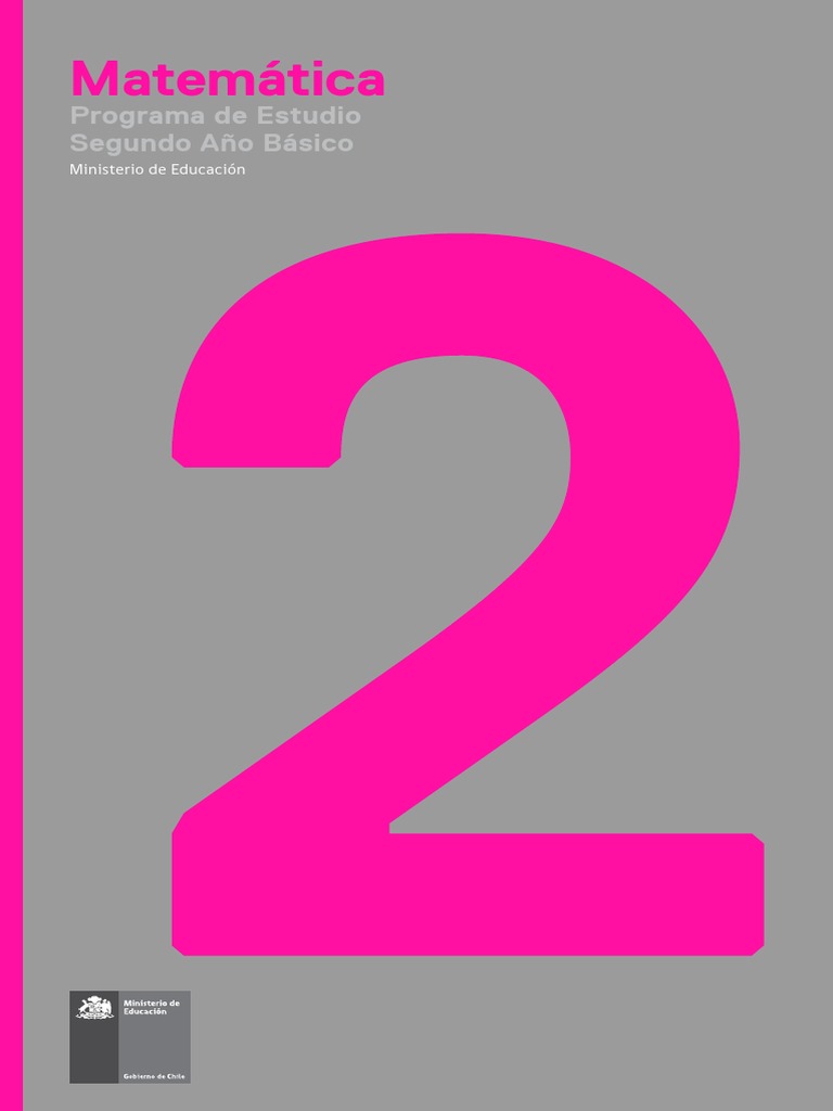 Programa de Estudio MATEMATICA 2° Basico PDF | PDF