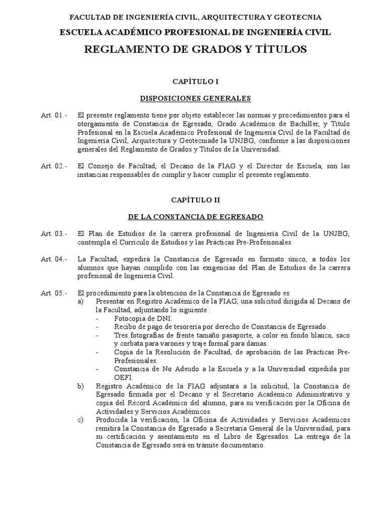 Reglamento de Grados y Titulos de La Esic | PDF | Prueba (evaluación) | Titulo academico