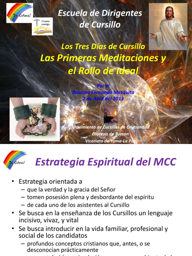 Los Tres Dias - 1as Meditaciones y Rollo de Ideal 2apr13-1 | PDF ...
