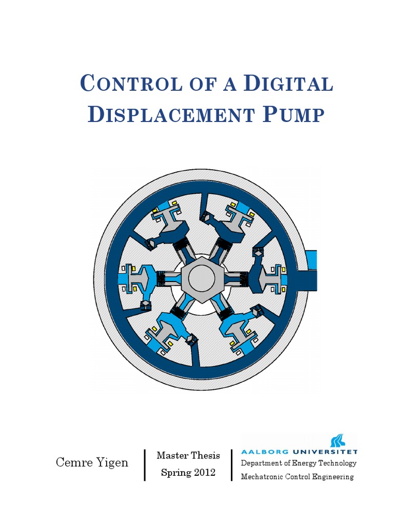 Control of A Digital Displacement Pump | PDF | Transmission (Mechanics ...