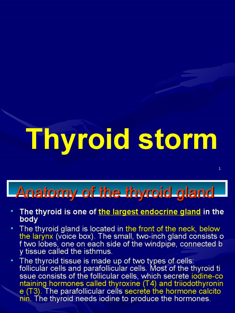 Thyroid Crisis | PDF | Thyroid | Hyperthyroidism