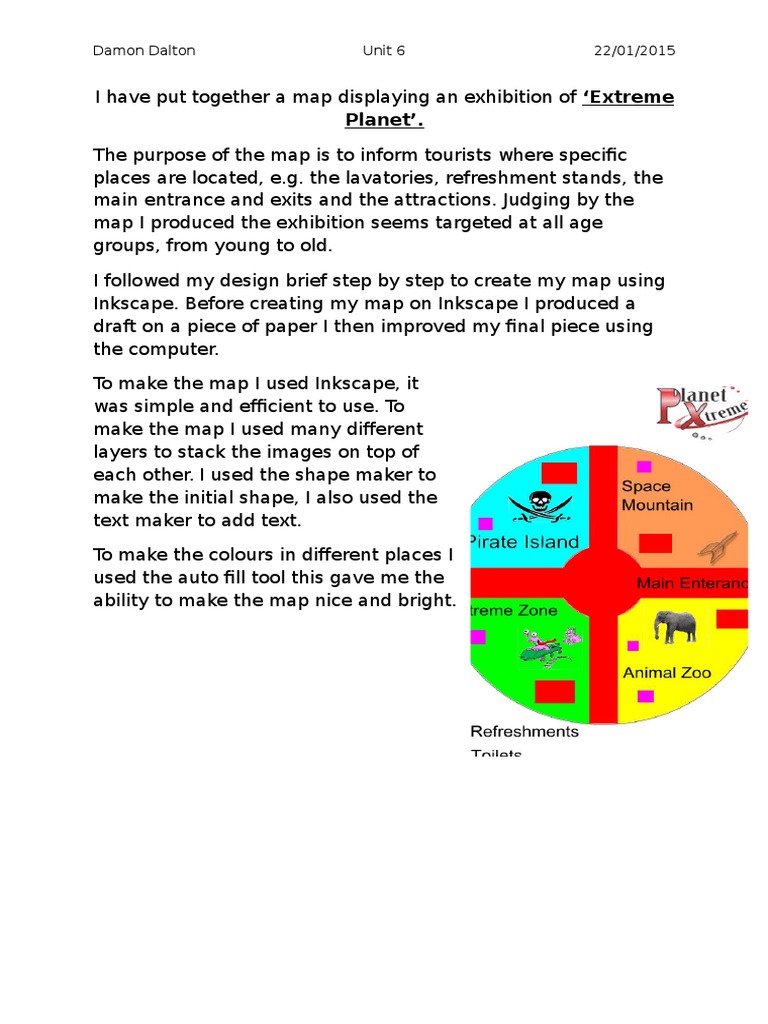 Tourist Guide: Extreme Planet Map | PDF | Social Science | Art