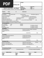Hydro Test Report for Engineers | PDF