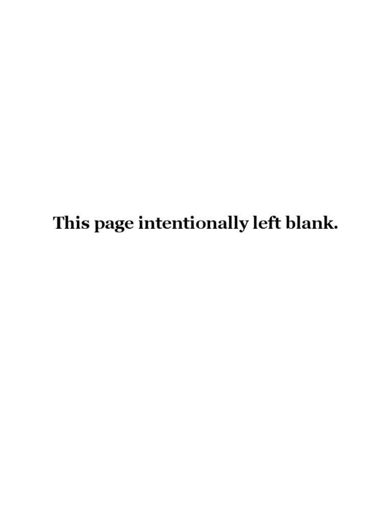 This Page Intentionally Left Blank | PDF