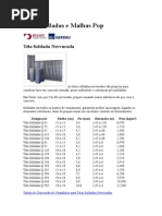 Telas Soldadas Nervuradas ArcelorMittal | PDF | Concreto reforçado | Aço