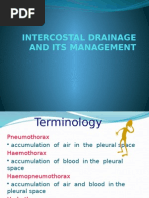 Insertion and Management of Intercostal Chest Drains | PDF | Thorax ...