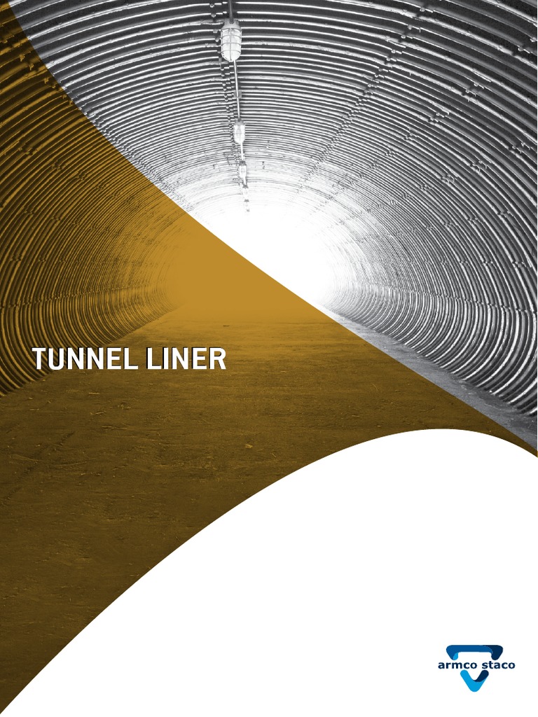 Armco Staco Tunnel Liner | PDF | Revestimiento | Hormigón