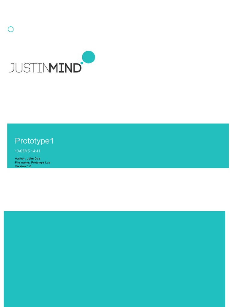 Prototype1 Specifications A Pdf Computers