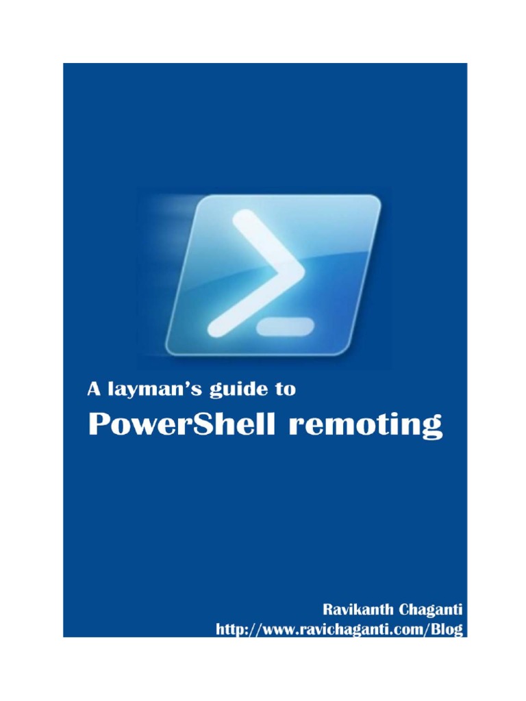 Powershell Remote Basics | PDF | Microsoft Windows | Windows Vista