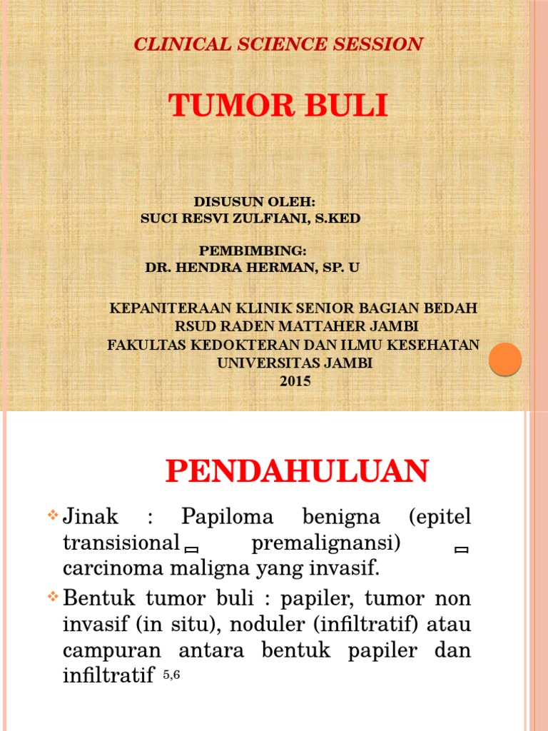 Tumor Buli | PDF