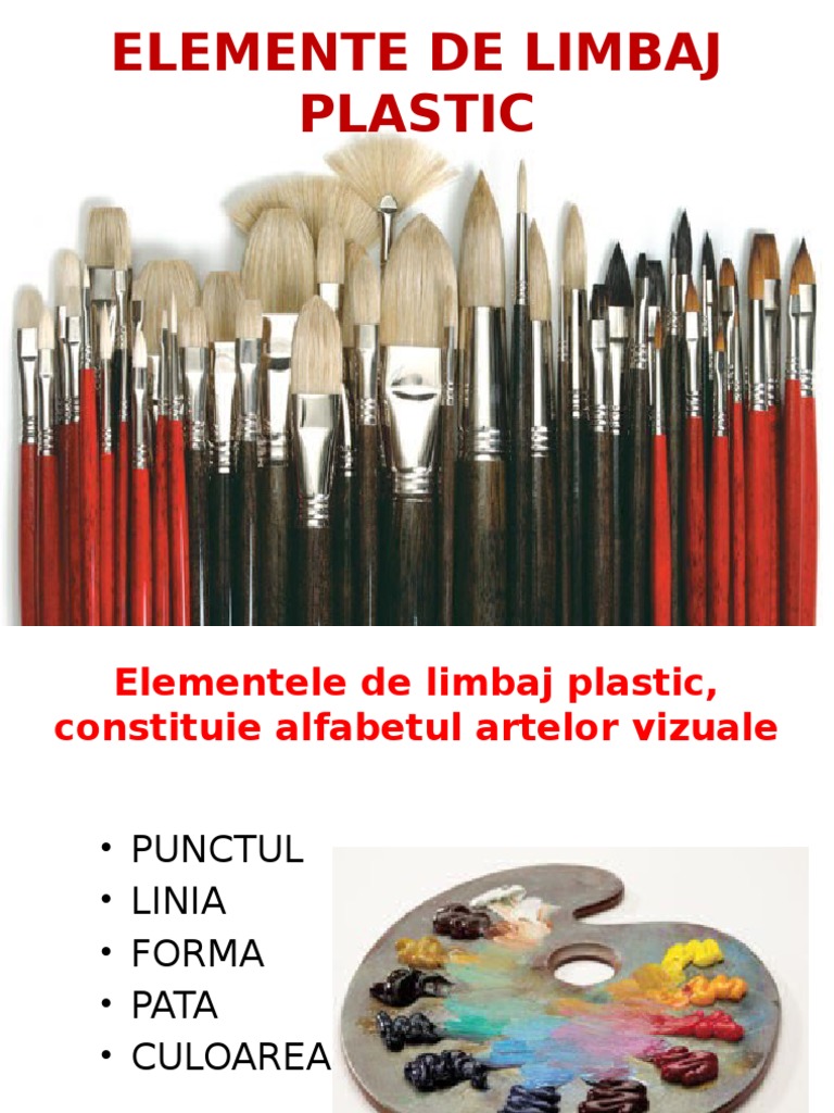 Elemente de Limbaj Plastic Punctul | PDF