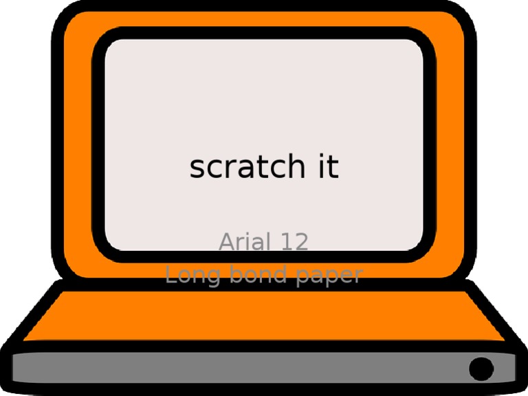 Scratch It | PDF