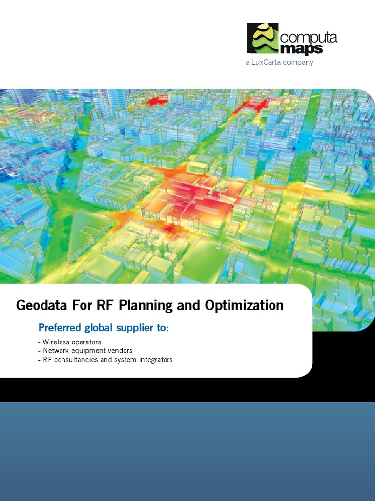 ComputaMaps RFPlanning&Optimization 2014 | PDF | 3 D Modeling | 3 D ...