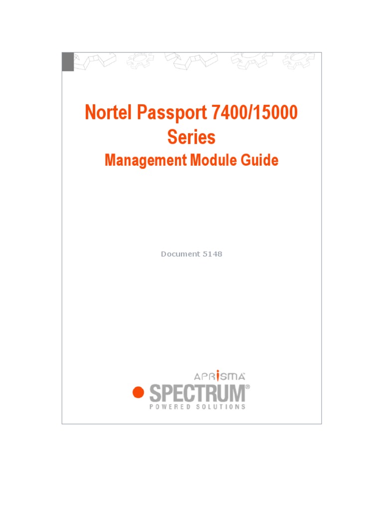 Nortel Passport 7400/15000 Series: Management Module Guide | PDF ...