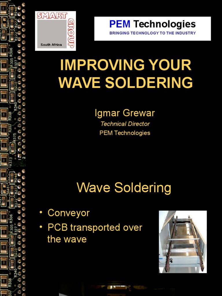 Wave Soldering | Solder | Soldering
