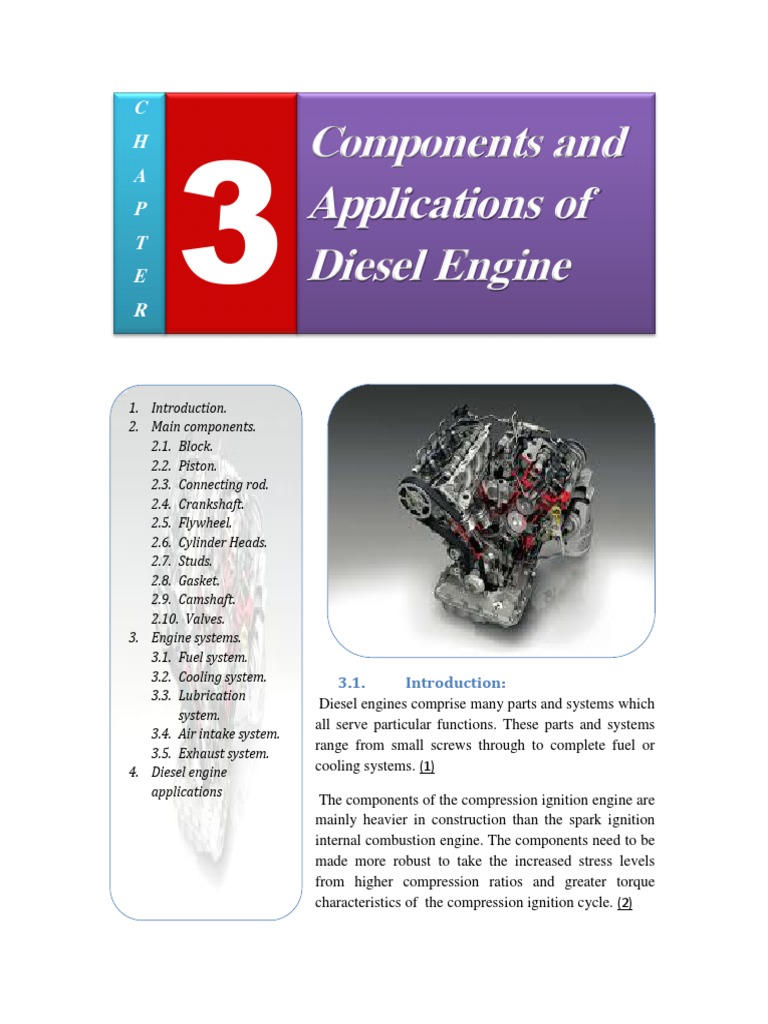 Chapter 3 | PDF | Internal Combustion Engine | Cylinder (Engine)