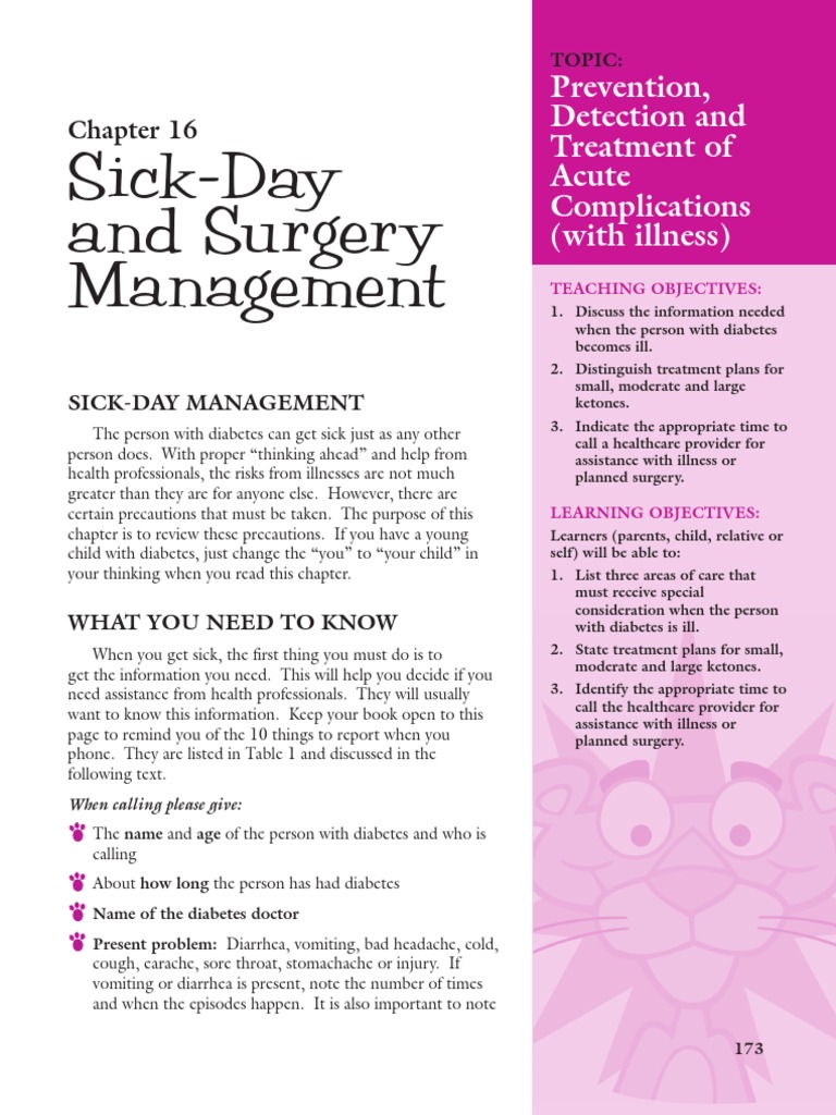 Pink Panther - Diabetes Management - Chapter 16 | Blood Sugar ...