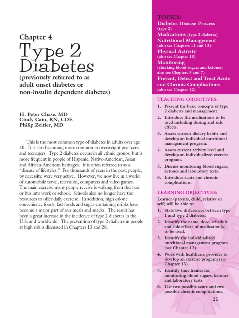 Pink Panther - Diabetes Management - Chapter 4 | Diabetes Mellitus Type ...