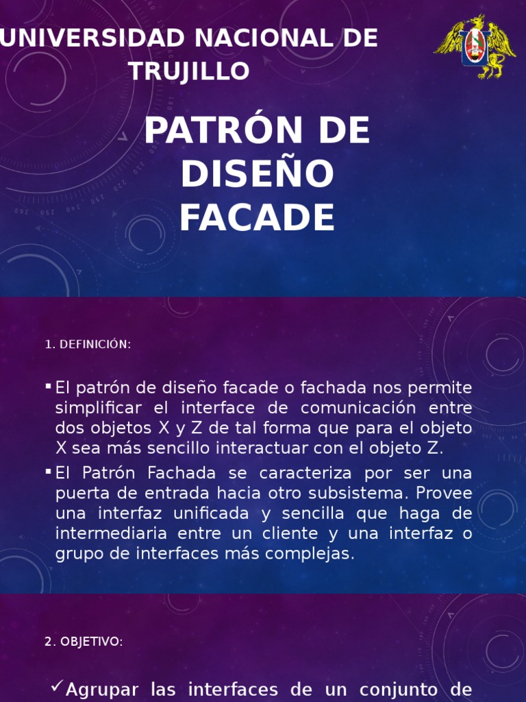 Patron de Diseño Facade | PDF | Biblioteca (informática) | Tecnología ...