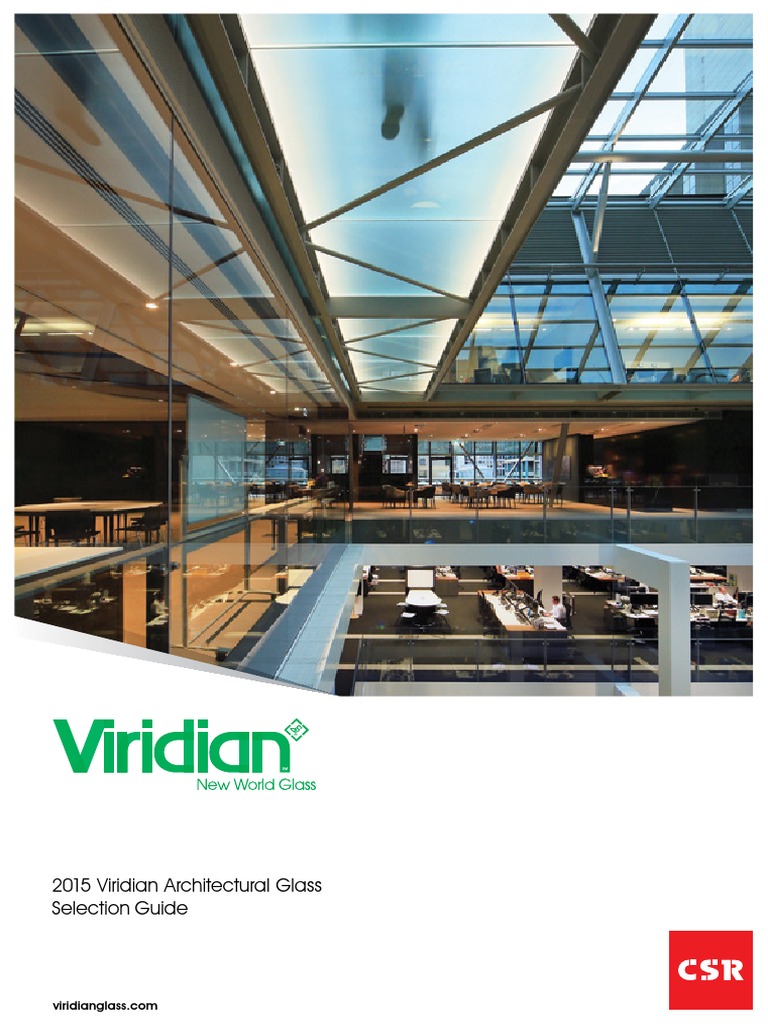 Architectural Glass Specifiers Guide | PDF