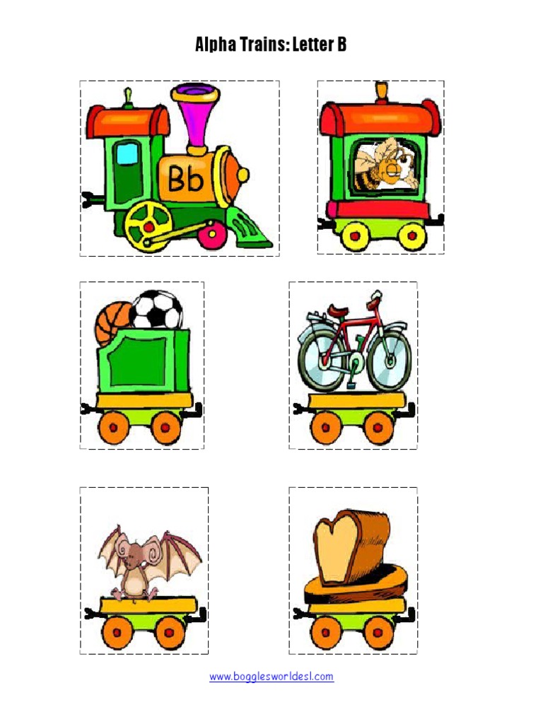 Alphabet Train B | PDF