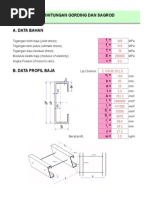 Perhitungan Base Plate Dan Angkur | PDF