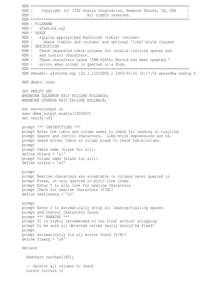 Junk Character Check Script | PDF | Boolean Data Type | Computer Programming