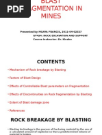 Programme in Blasting Engineering | PDF | Mining | Engineering