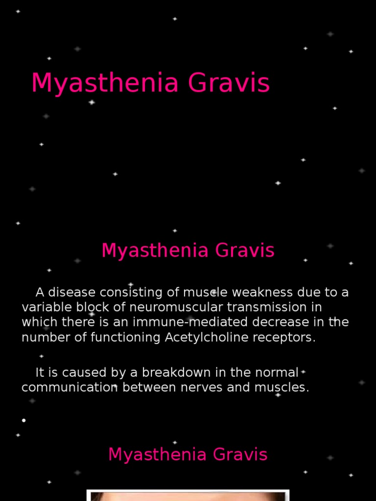 Myasthenia Gravis | Anesthesia | Surgery