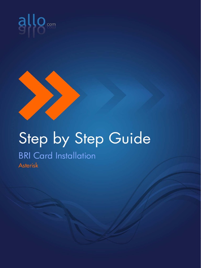 SBSG Bri Asterisk | PDF | Installation (Computer Programs) | Device Driver