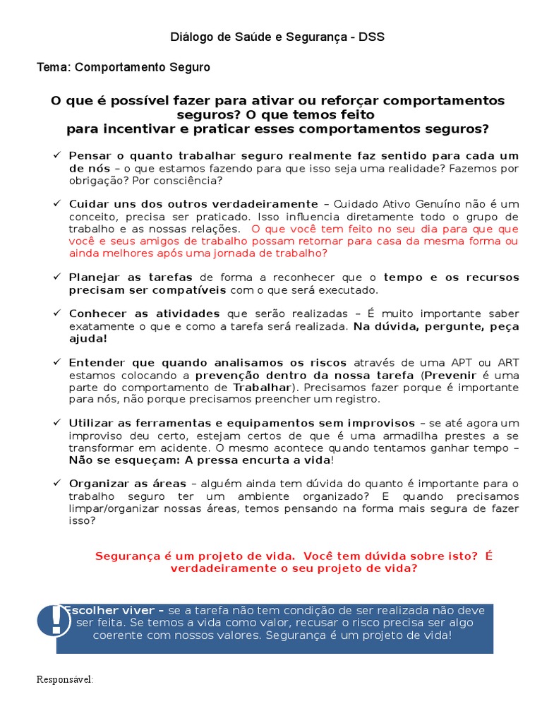 Temas de Dss | PDF | Comportamento | Eletricidade