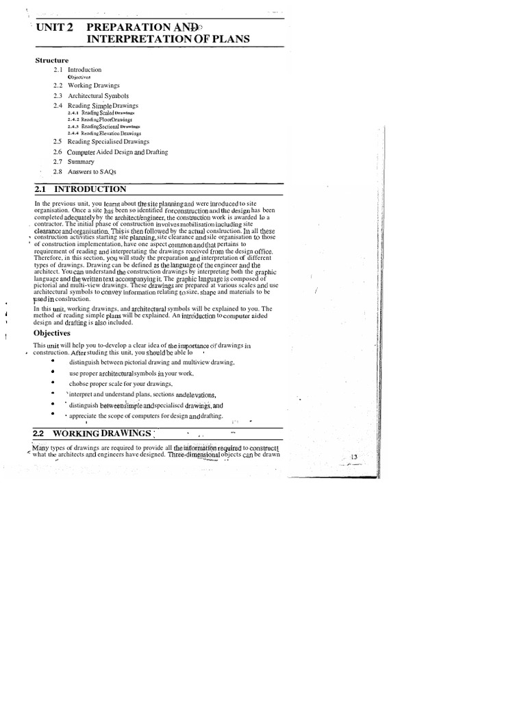 Interpreting Construction Drawings: Understanding Plans, Sections ...