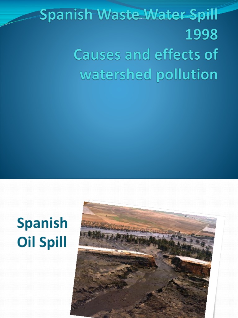 River and Stream Pollution Case - Spanish Waste Water Spill - 1998 ...