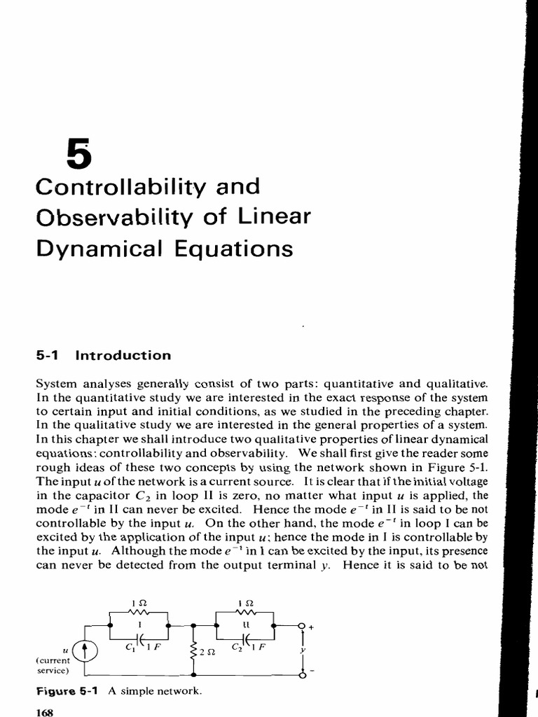 Chen ch5 | PDF | Matrix (Mathematics) | Dynamical System