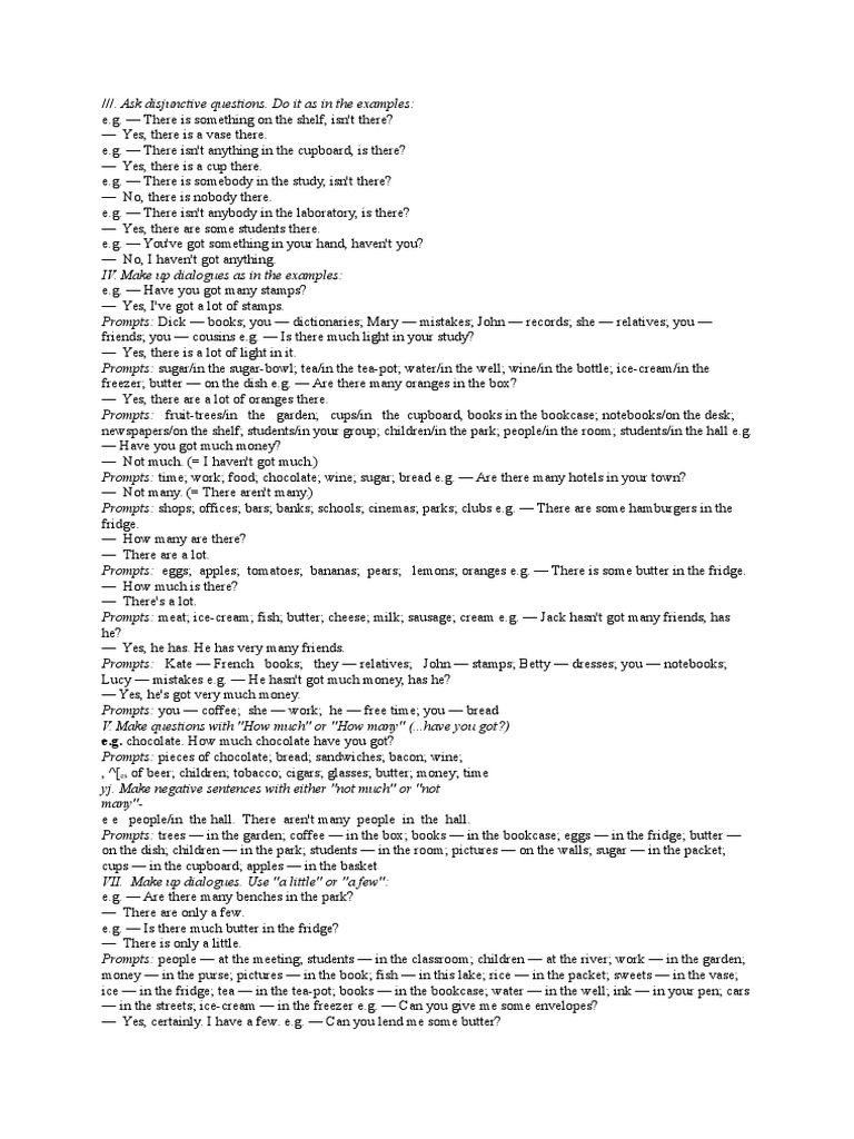 Ask Disjunctive Questions | PDF | Breads | Cakes