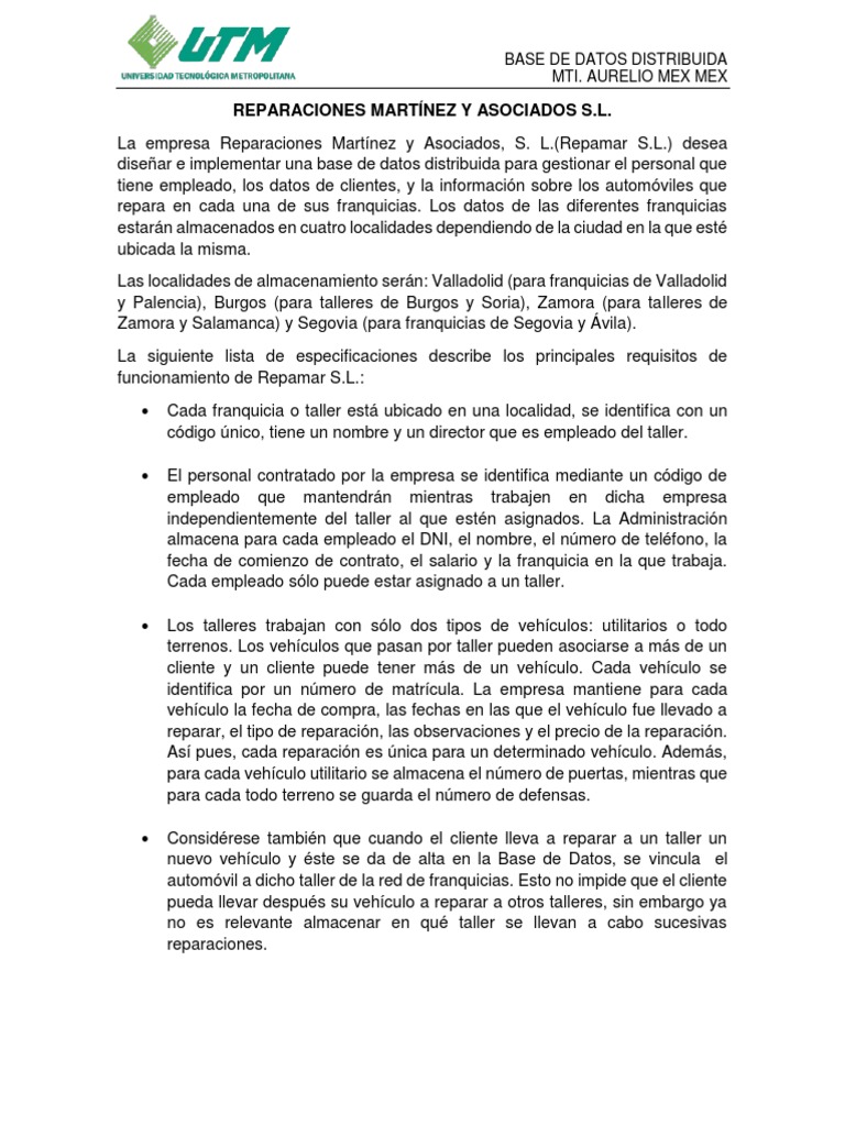 Practica BDD Rapara 2 | PDF | Bases de datos | Informática