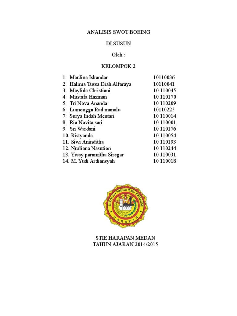 Cover Swot | PDF