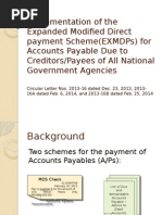 LDDAP-ADA Payment Guidelines | PDF | Debits And Credits | Payments