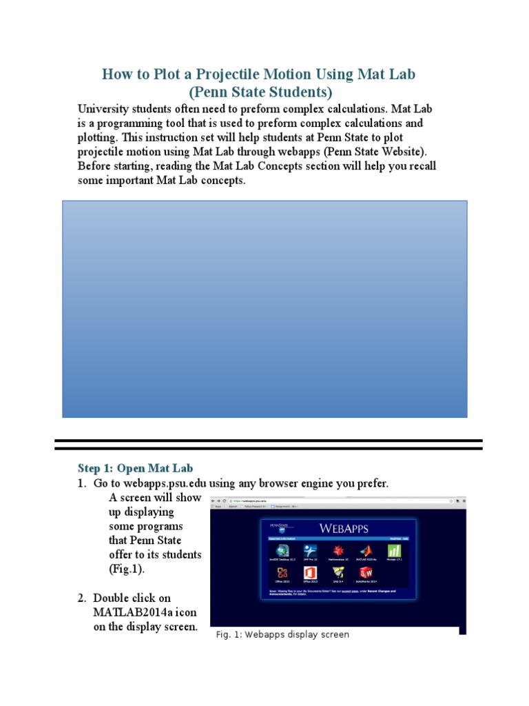 MATLAB Guide for Penn State Students | PDF | Pi | Multiplication