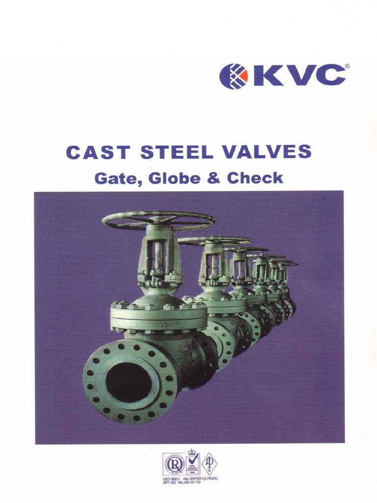 VALVES REFERENCE.pdf | Valve | Steel