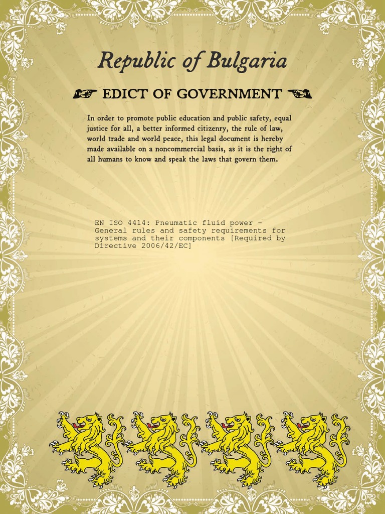 Bds en Iso 4414 2010 | PDF