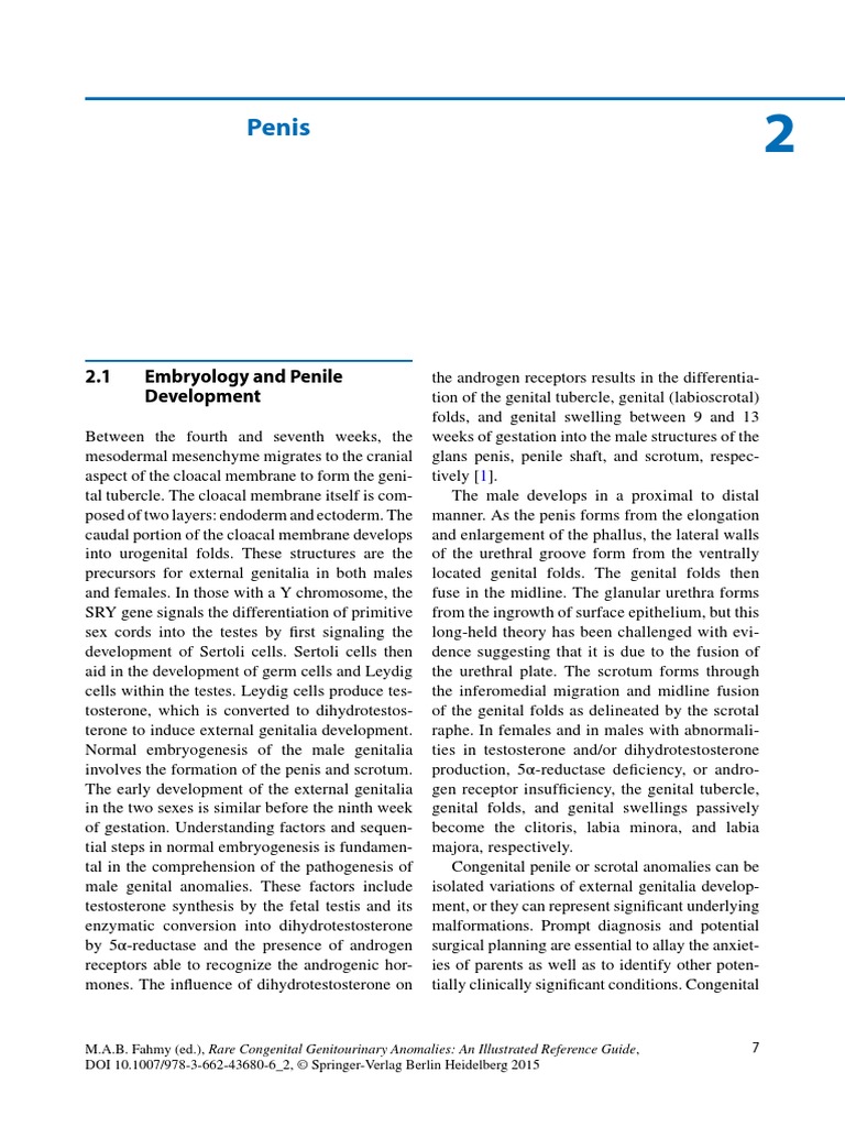 Rare Congenital Genitourinary Anomalies | Penis | Sexual Anatomy
