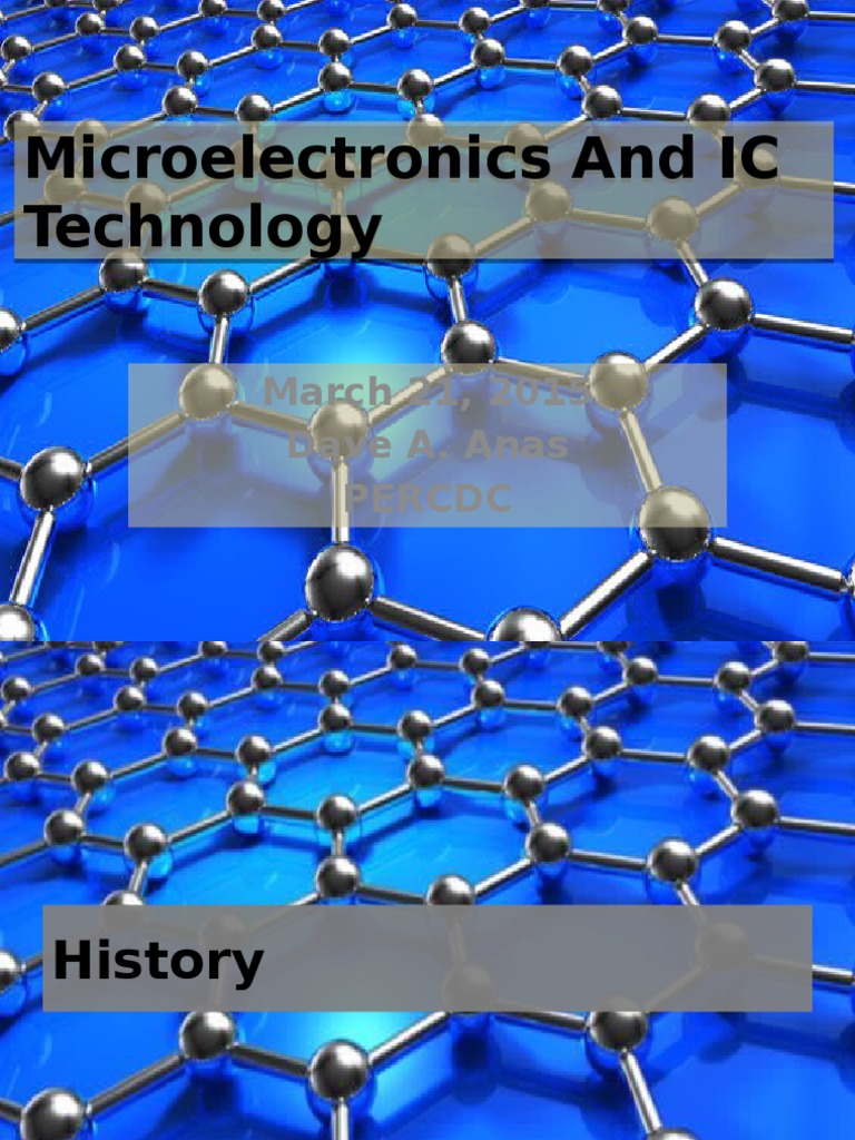 Microelectronics and IC Technology Overview | PDF | Photolithography ...