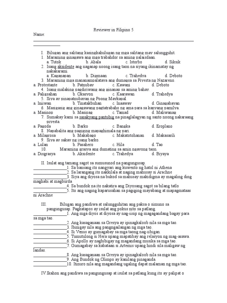 reviewer-filipino