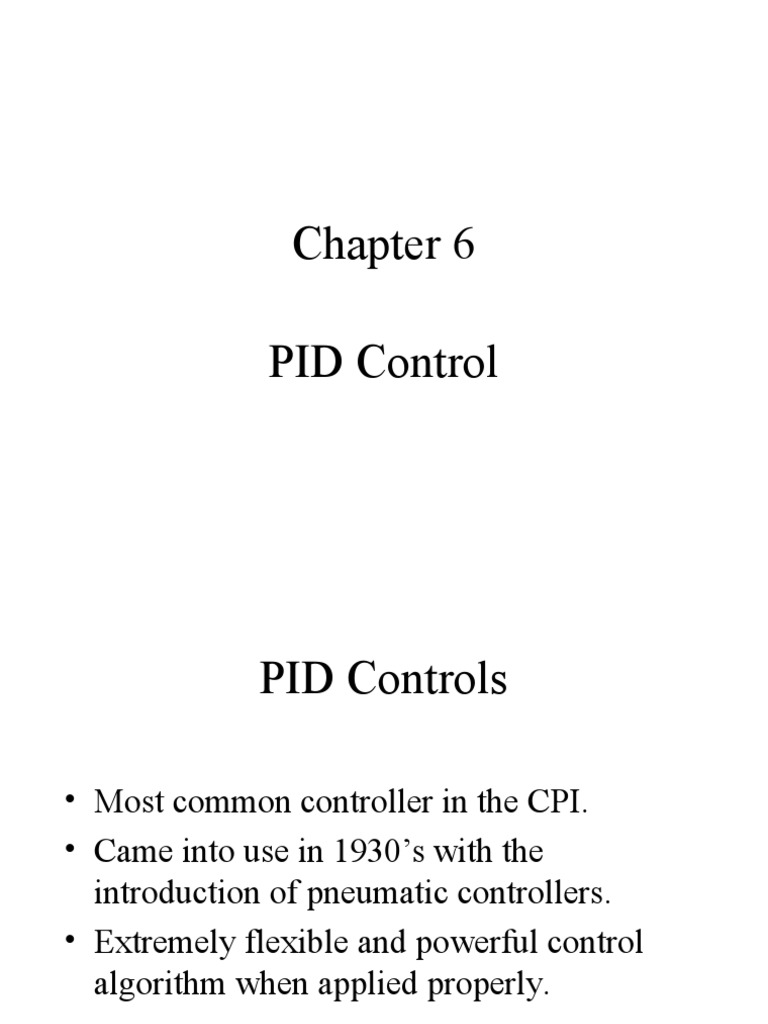 Understanding PID Control Through Theory and Examples | PDF | Control System | Control Theory