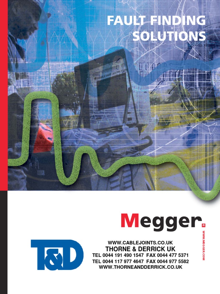 Megger Cable Fault Finding Solutions | Cable | Electric Current