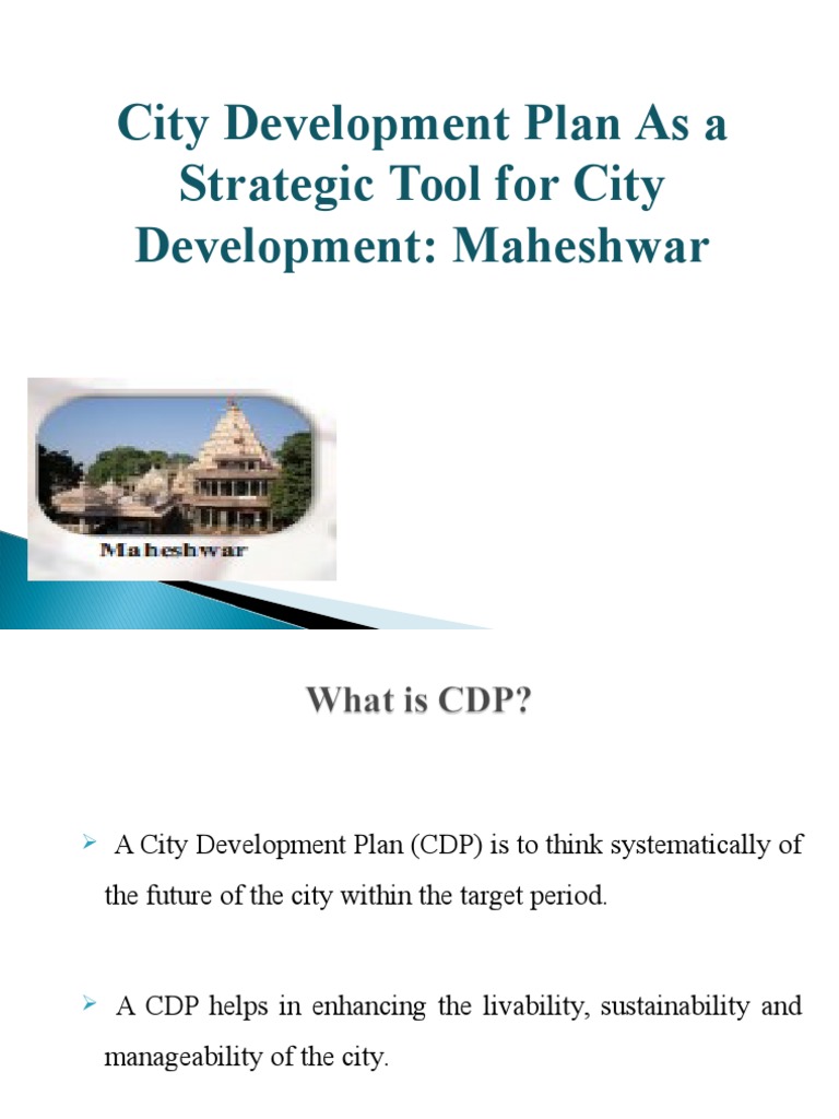 Maheshwar City Development Plan 2021 | PDF | Sanitary Sewer | Wastewater