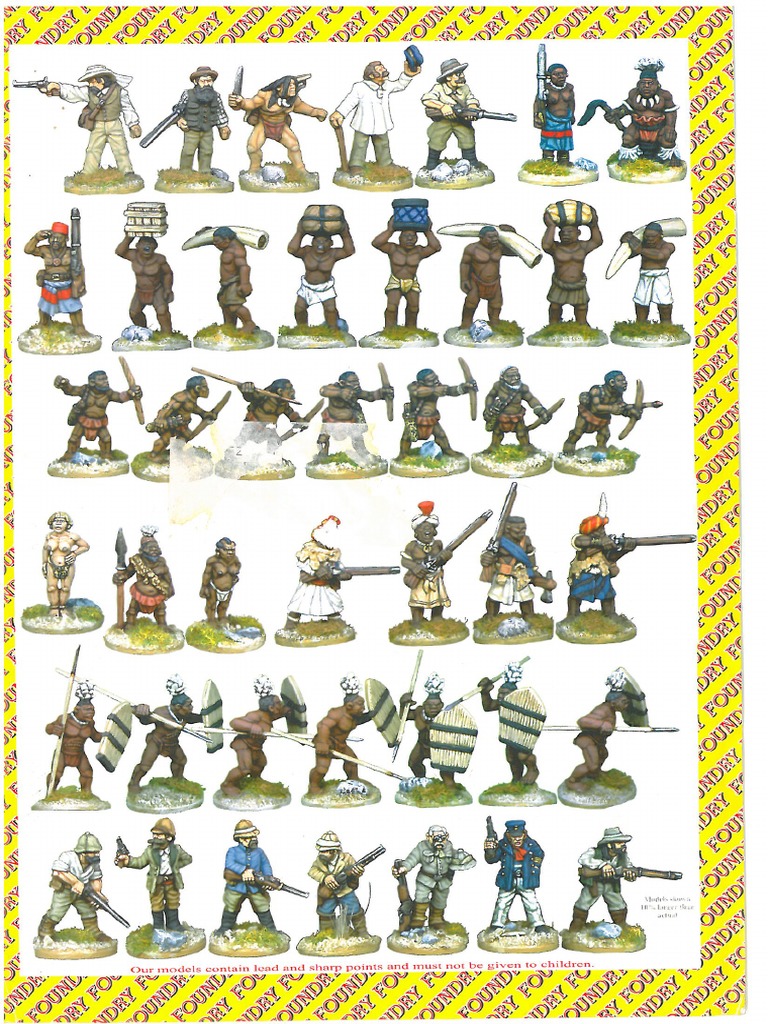 Wargame Foundry Catalogue | PDF