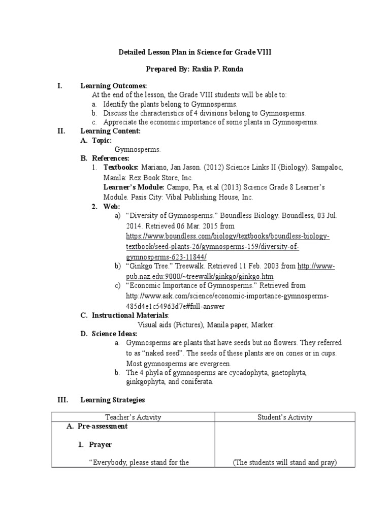 Kingdom Plantae (Gymnosperms) | PDF | Plants | Botany
